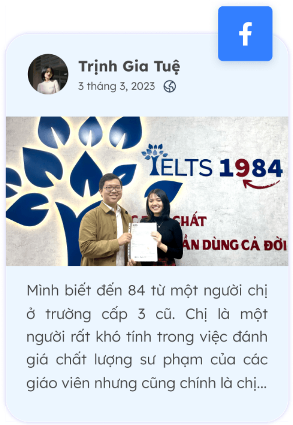 Review - IELTS 1984 VN