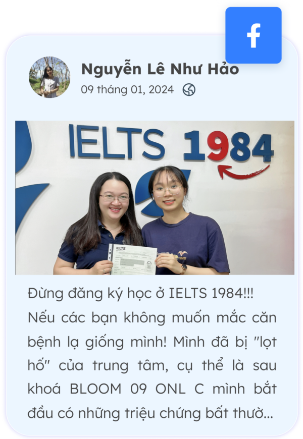 Review - IELTS 1984 VN